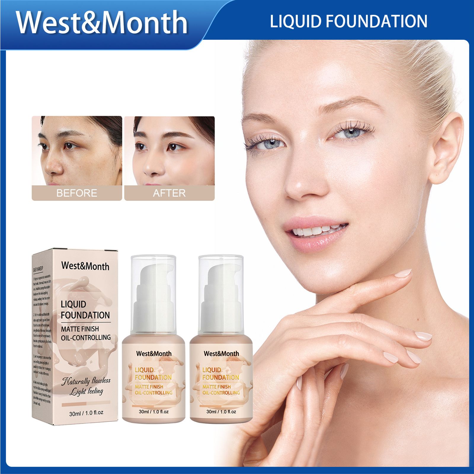 West&Month Foundation Liquid | West&Month Officia Website